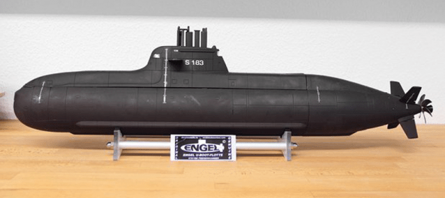 Baubericht U-Boot-Klasse 212 von Engel - SchiffsModell