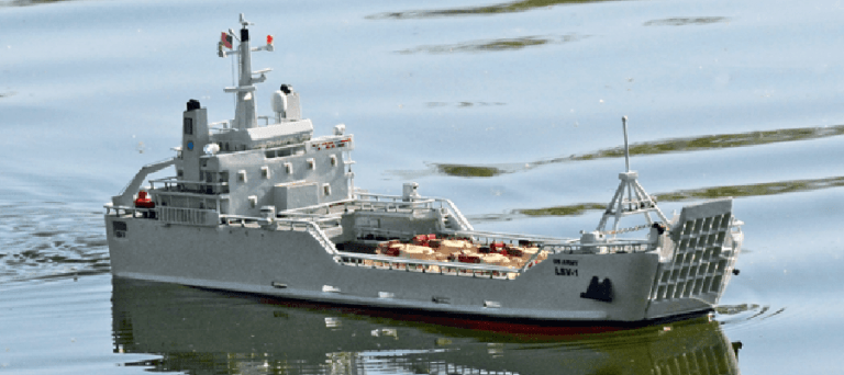 GEN. FRANK S. BESSON JR. der US-Army in 1:200 - SchiffsModell